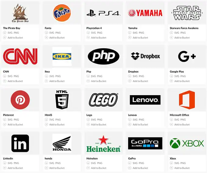 Instantly Download Thousands of Logos With This Awesome Search Engine ...