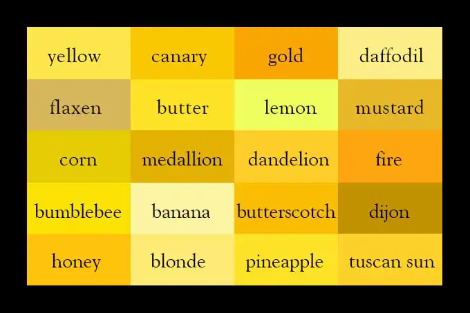 Find the Perfect Hue with This Handy Color Thesaurus - Creative Market Blog