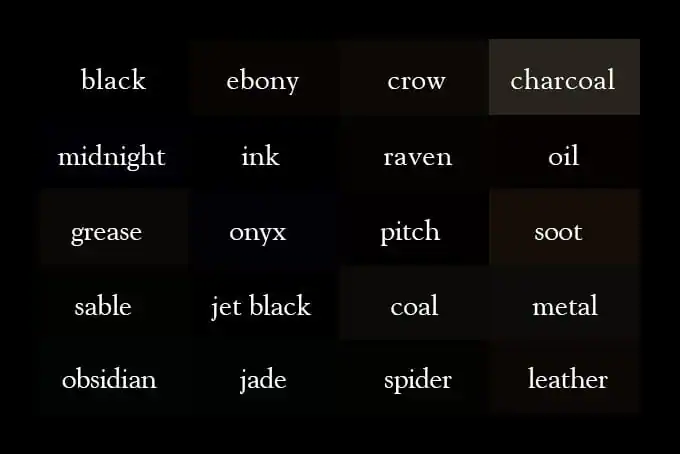 Find the Perfect Hue with This Handy Color Thesaurus - Creative Market Blog