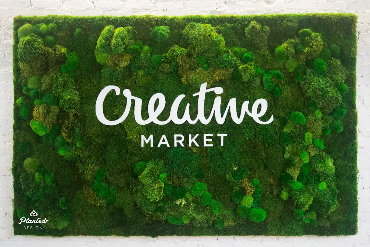 10 Stunning Green Walls That Make A Space Come Alive - Creative Market Blog