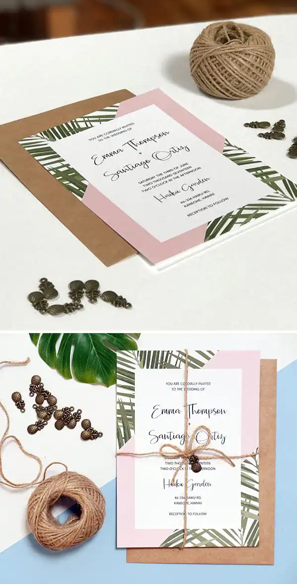 3 DIY Wedding Invitations That Are Unique and Affordable - Creative ...