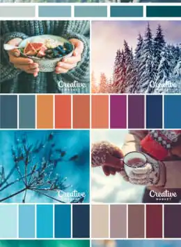 15 Downloadable Color Palettes For Winter - Creative Market Blog