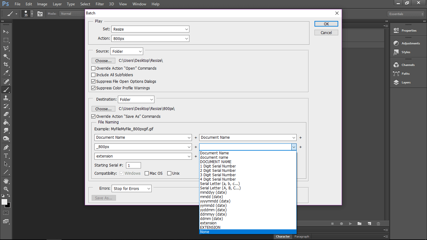 How to Batch Resize Photos in Photoshop in Only 2 Minutes - Creative ...