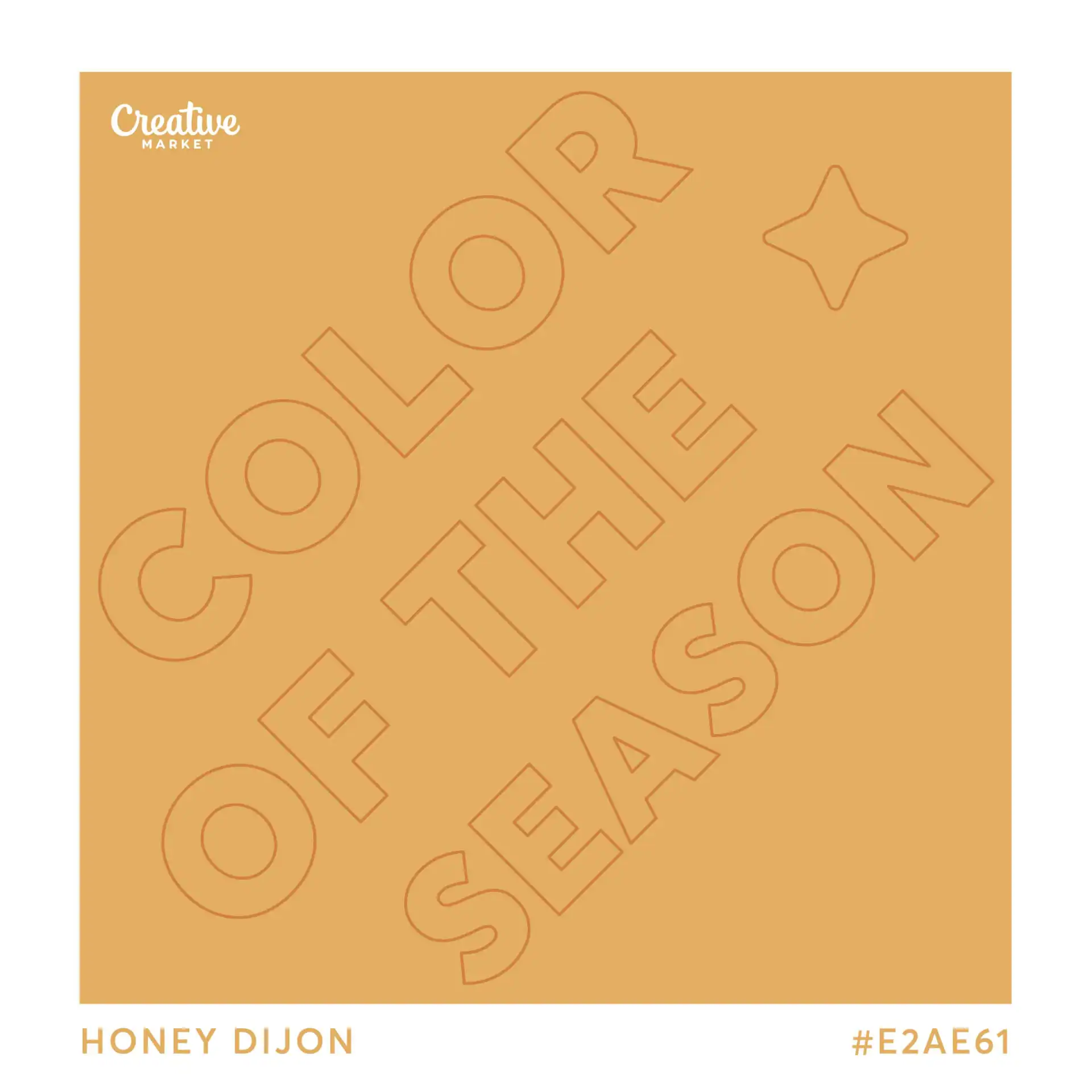 Introducing Our Color of the Season: Honey Dijon - Creative Market Blog