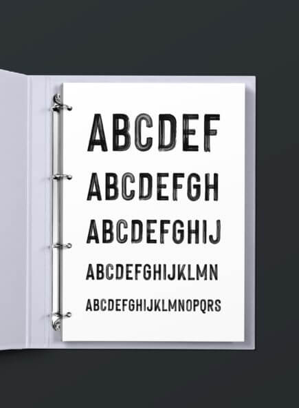 Behind the Font: Hackney, a Bold Hand Painted Sans Serif by Ellen Luff ...