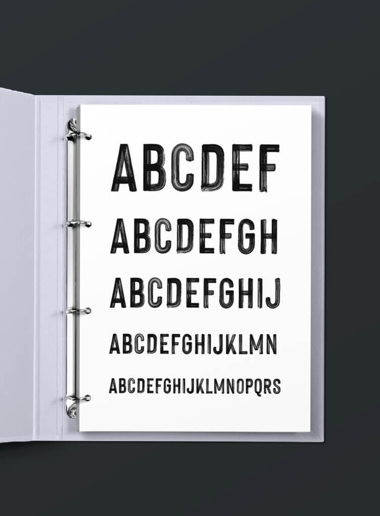 Behind the Font: Hackney, a Bold Hand Painted Sans Serif by Ellen Luff ...