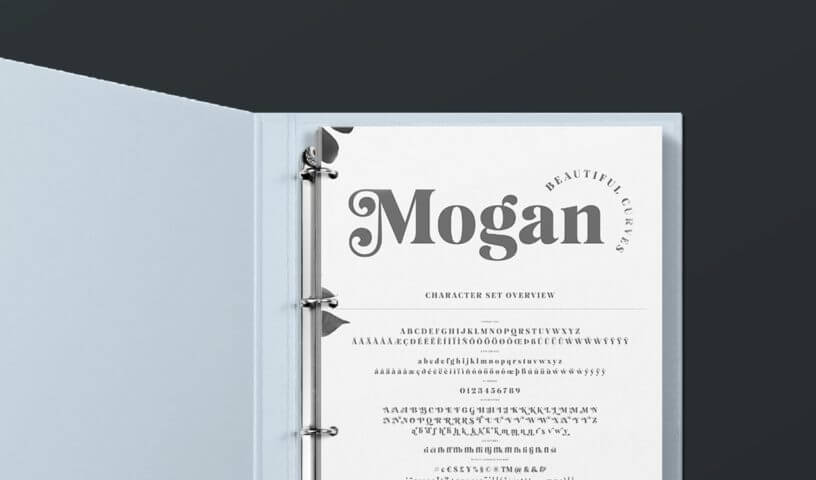 Behind the Font: Mogan, a Bold Ligature Serif by Tobias Saul - Creative ...
