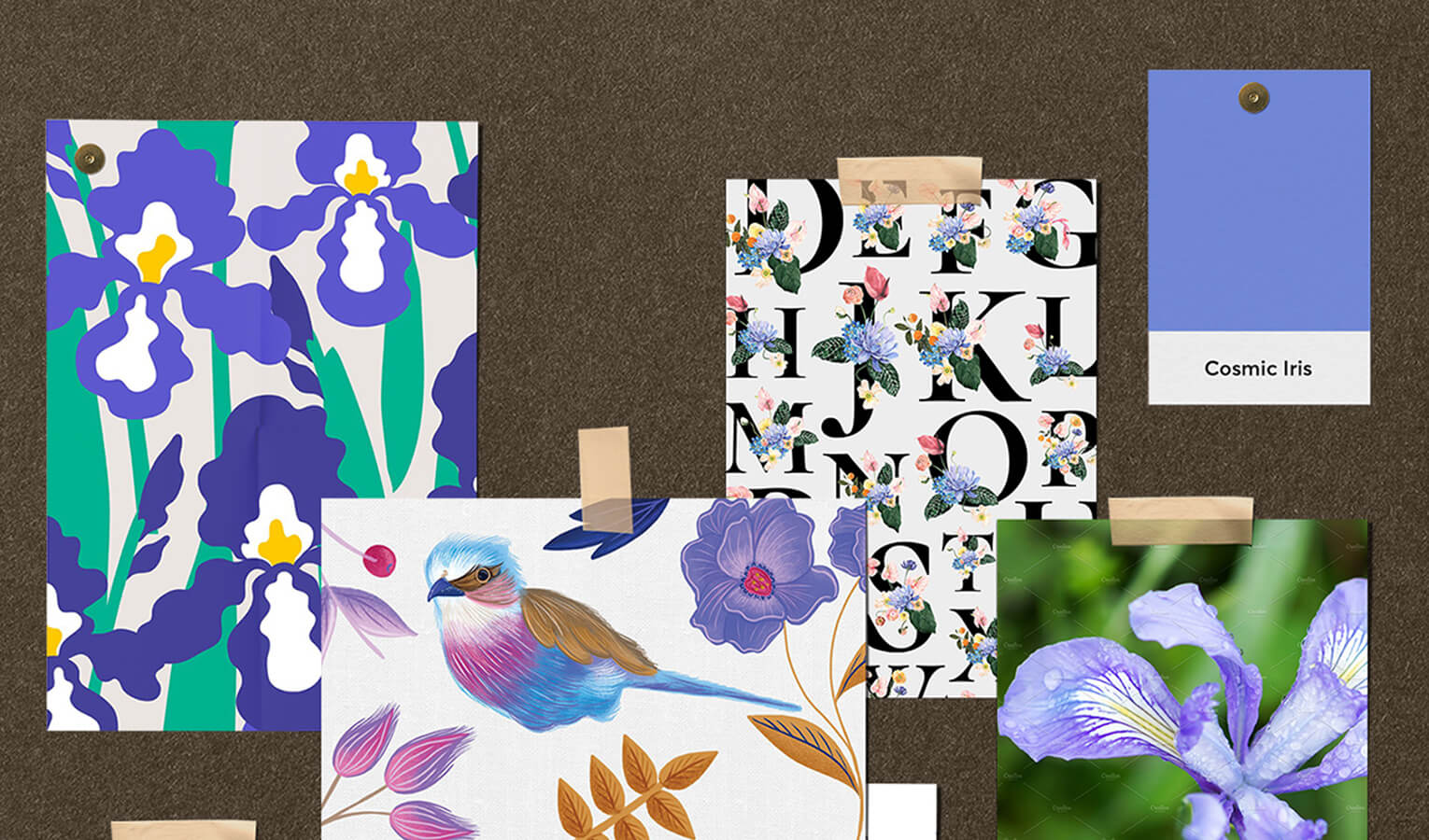 Introducing Our Color of the Season: Cosmic Iris - Creative Market Blog