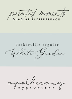 How to Create Delightful Script Font Pairings - Creative Market Blog