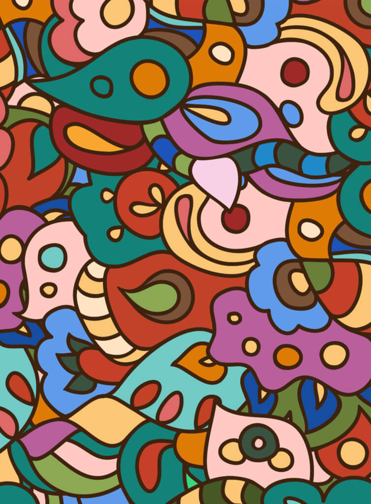 12 Psychedelic Designs and 70s Art For Posters - Creative Market Blog