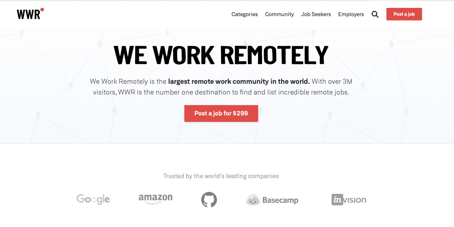 Work From Home: The 10 Best Sites for Landing a Remote Job - Creative ...