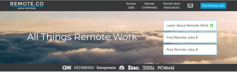 Work From Home: The 10 Best Sites for Landing a Remote Job - Creative ...