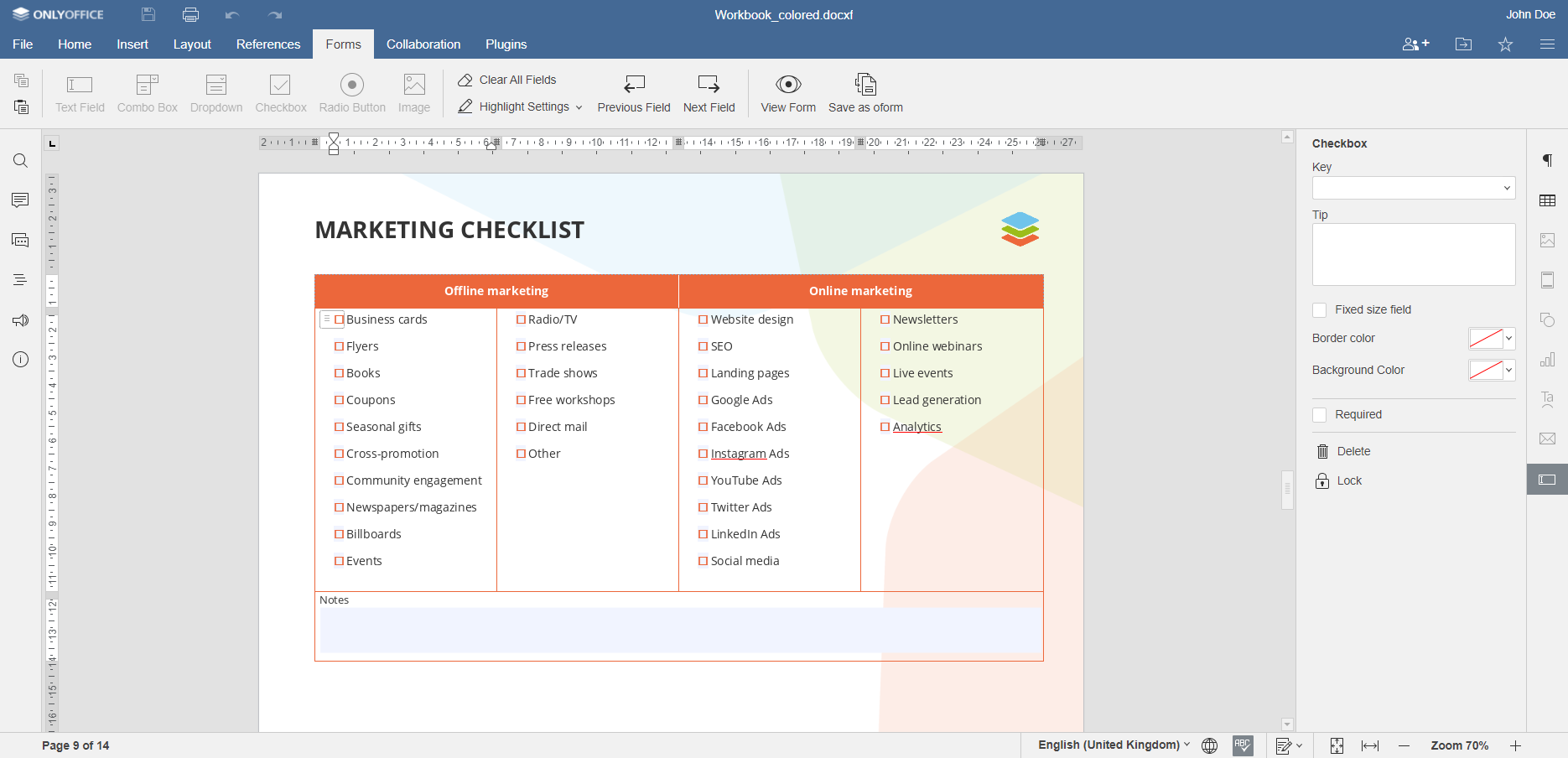 How to Create a Fillable PDF Workbook - Creative Market Blog
