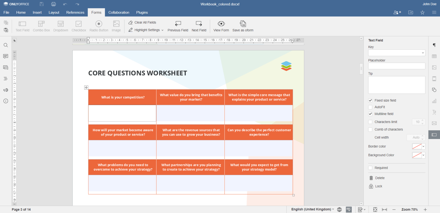 How to Create a Fillable PDF Workbook - Creative Market Blog