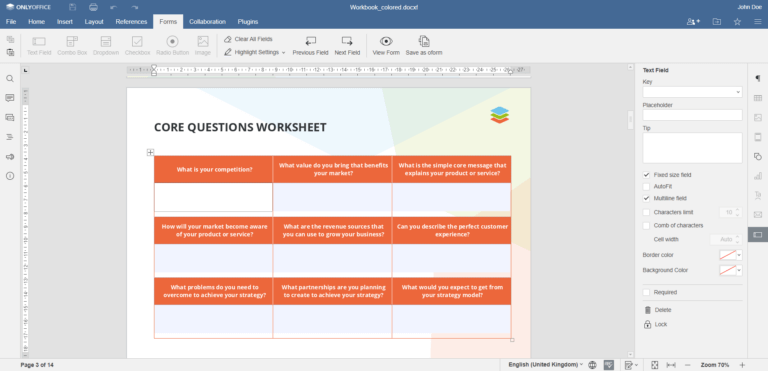 How to Create a Fillable PDF Workbook - Creative Market Blog