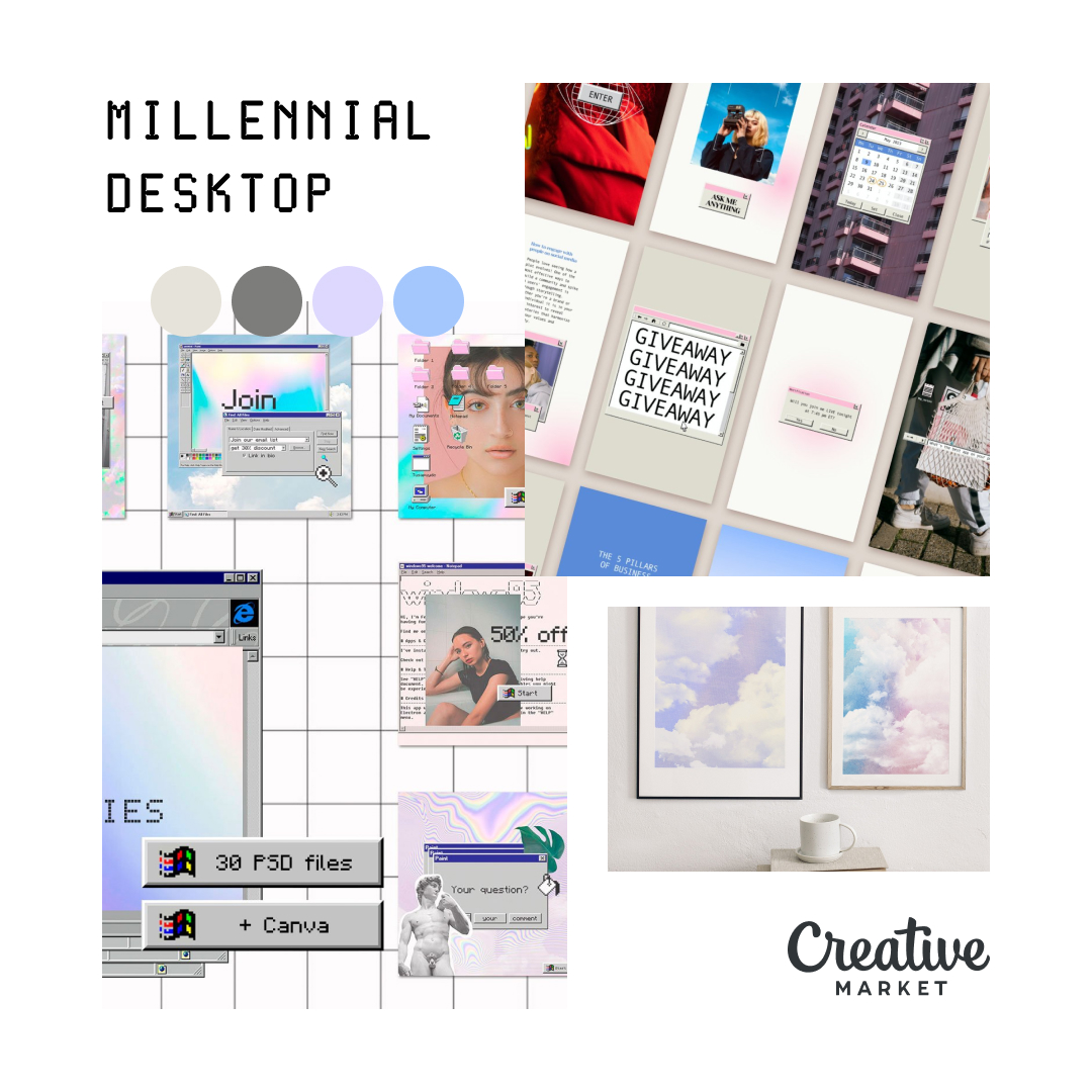 Trending Moods: Retroscape - Creative Market Blog