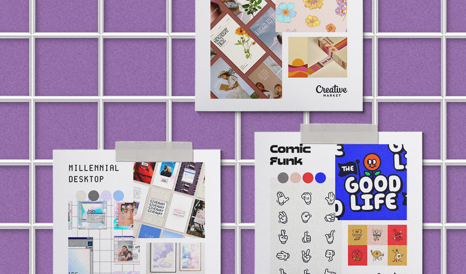 Trending Moods: Retroscape - Creative Market Blog