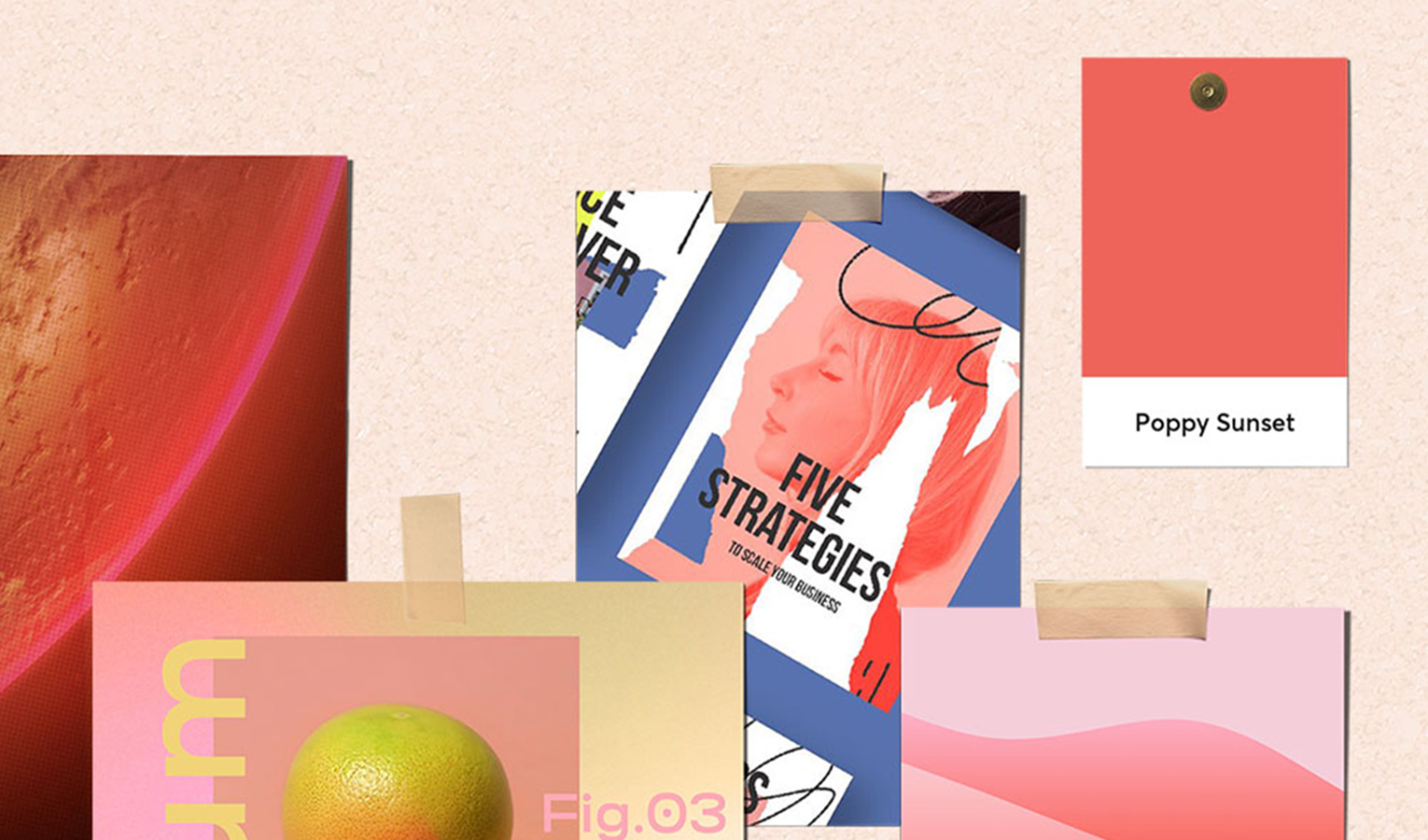 Introducing Our Color of the Season: Poppy Sunset - Creative Market Blog