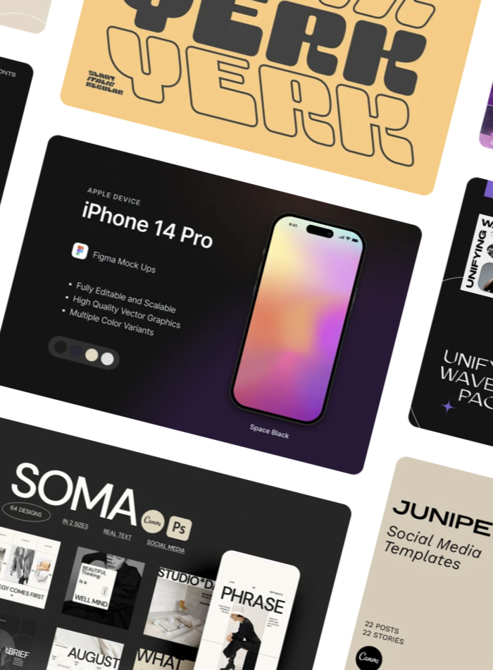 39 Must-Have Creative Assets in this Month's Drop - Creative Market Blog