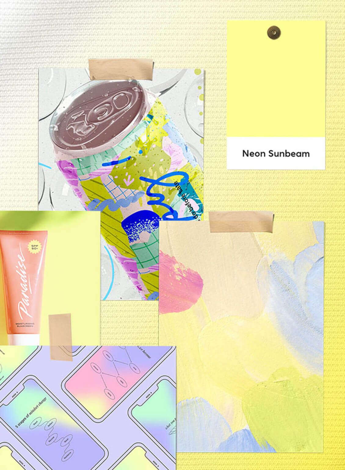 Introducing Our Color of the Season: Neon Sunbeam - Creative Market Blog