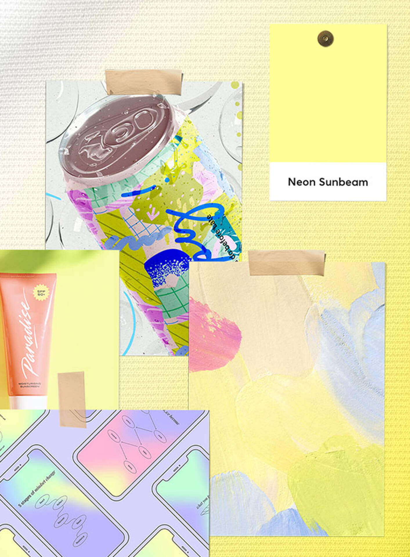 Introducing Our Color of the Season: Neon Sunbeam - Creative Market Blog
