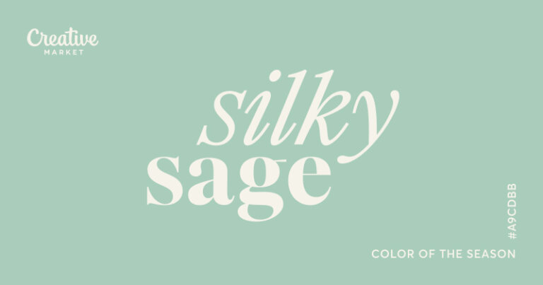 Introducing Our Color of the Season: Silky Sage - Creative Market Blog