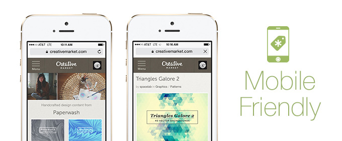 Check Out Creative Market on Your Mobile Device | Creative Market Blog