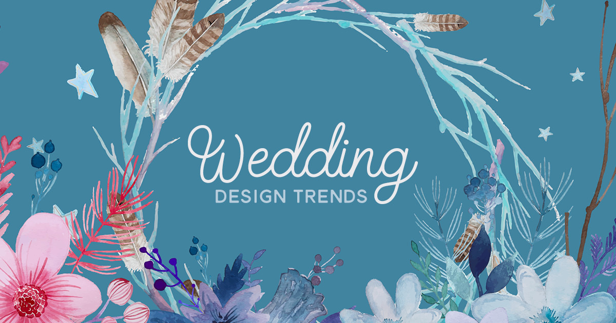 5 Creative Wedding Design Trends and Matching Invitation Ideas ...