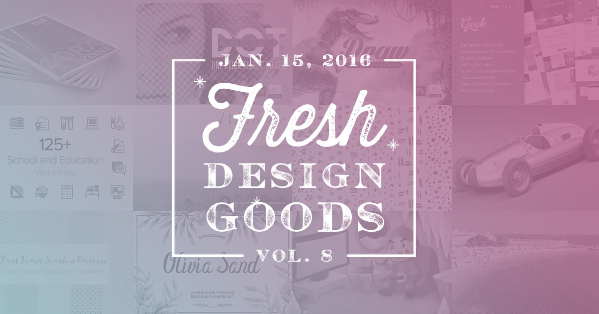 This Week's Fresh Design Products: Vol. 8 | Creative Market Blog