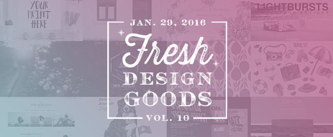 This Week's Fresh Design Products: Vol. 52 - Creative Market Blog