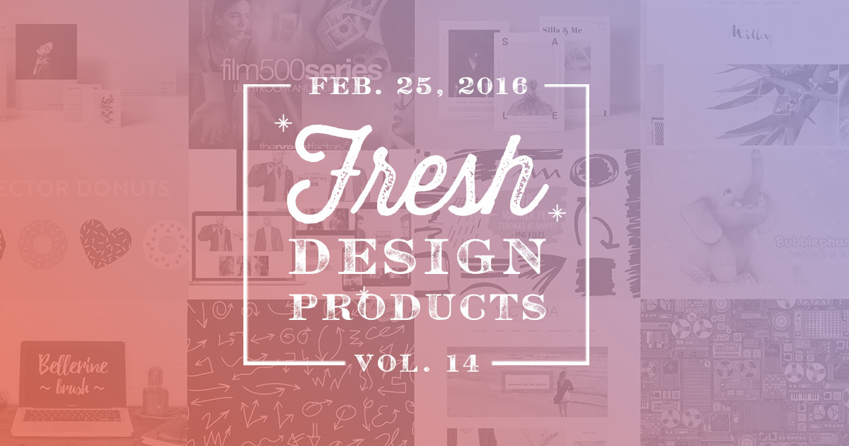 This Week's Fresh Design Products: Vol. 14 | Creative Market Blog