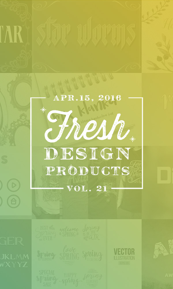 This Week's Fresh Design Products: Vol. 21 | Creative Market Blog