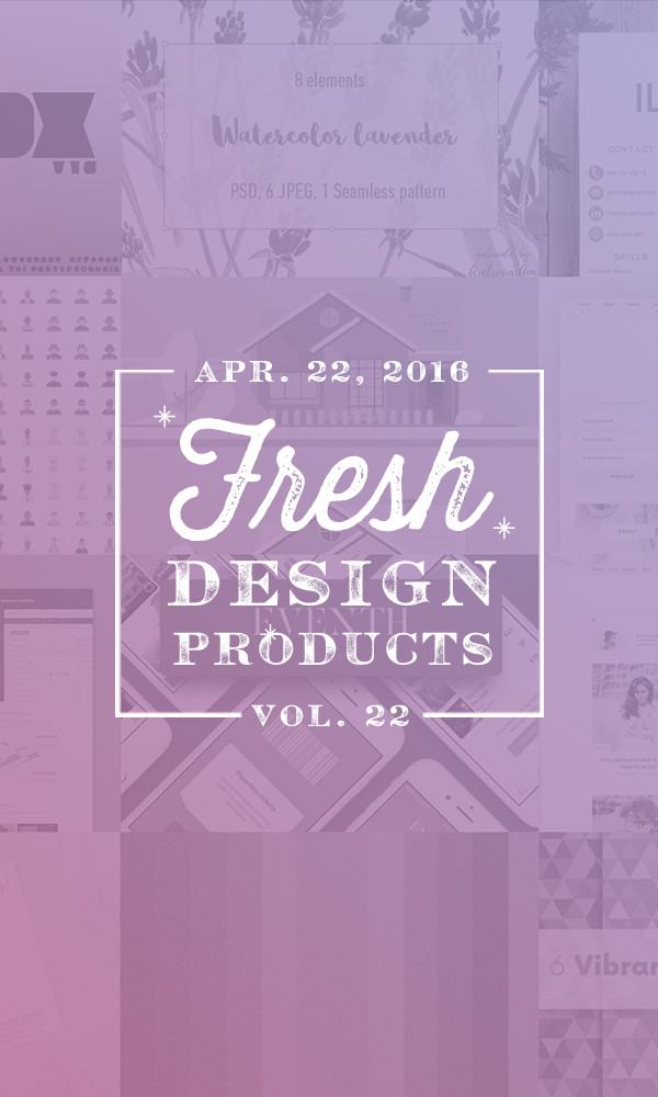This Week's Fresh Design Products: Vol. 22 | Creative Market Blog