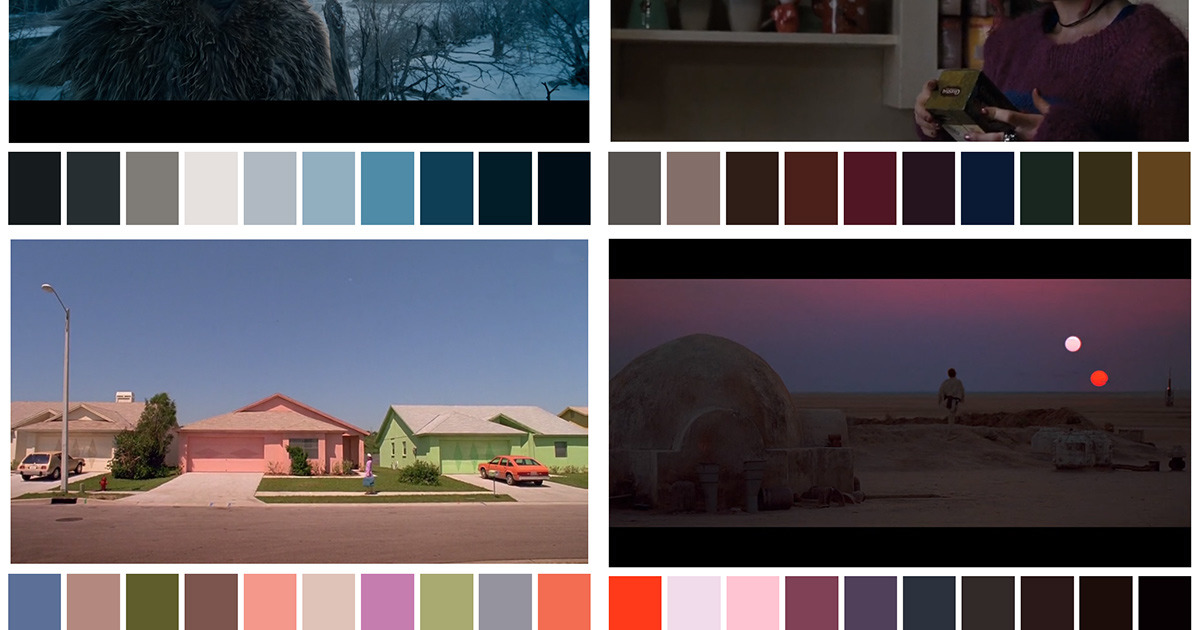 Powerful Color Palettes From Classic Films Beautifully Convey Tone ...