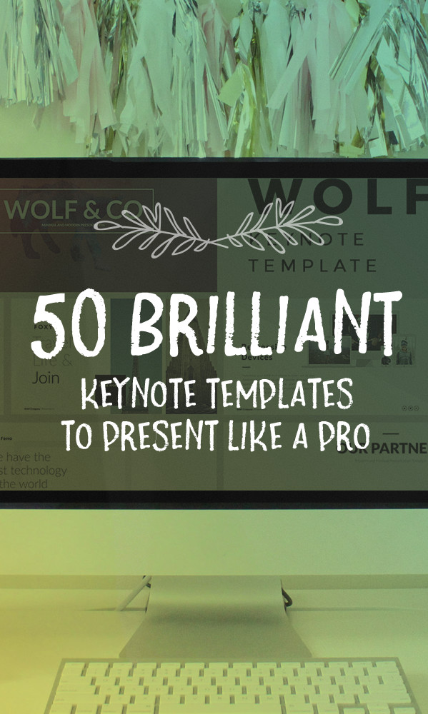 50 Brilliant Keynote Templates To Present Like a Pro - Creative Market Blog