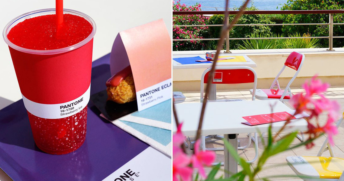 This Pantone-Themed Cafe is The Perfect Spot for a Designer - Creative ...