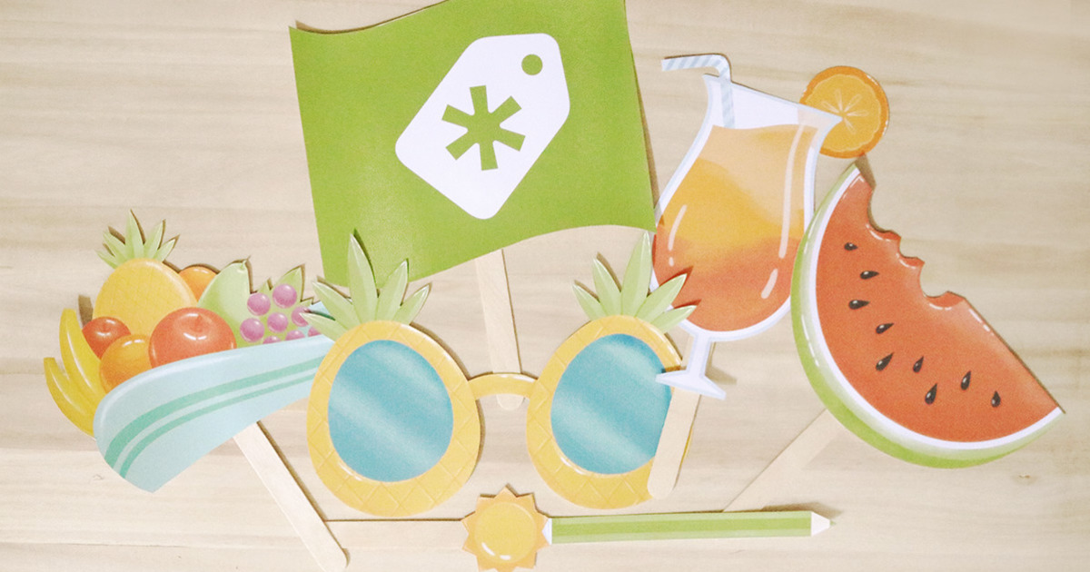 Free Download: DIY Summer Photo Booth Props - Creative Market Blog