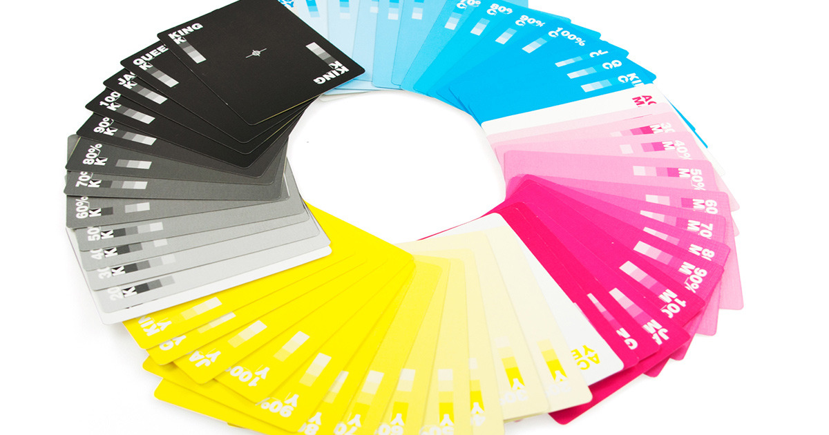 This CMYK Playing Card Set Is The Ultimate Gift For a Designer ...