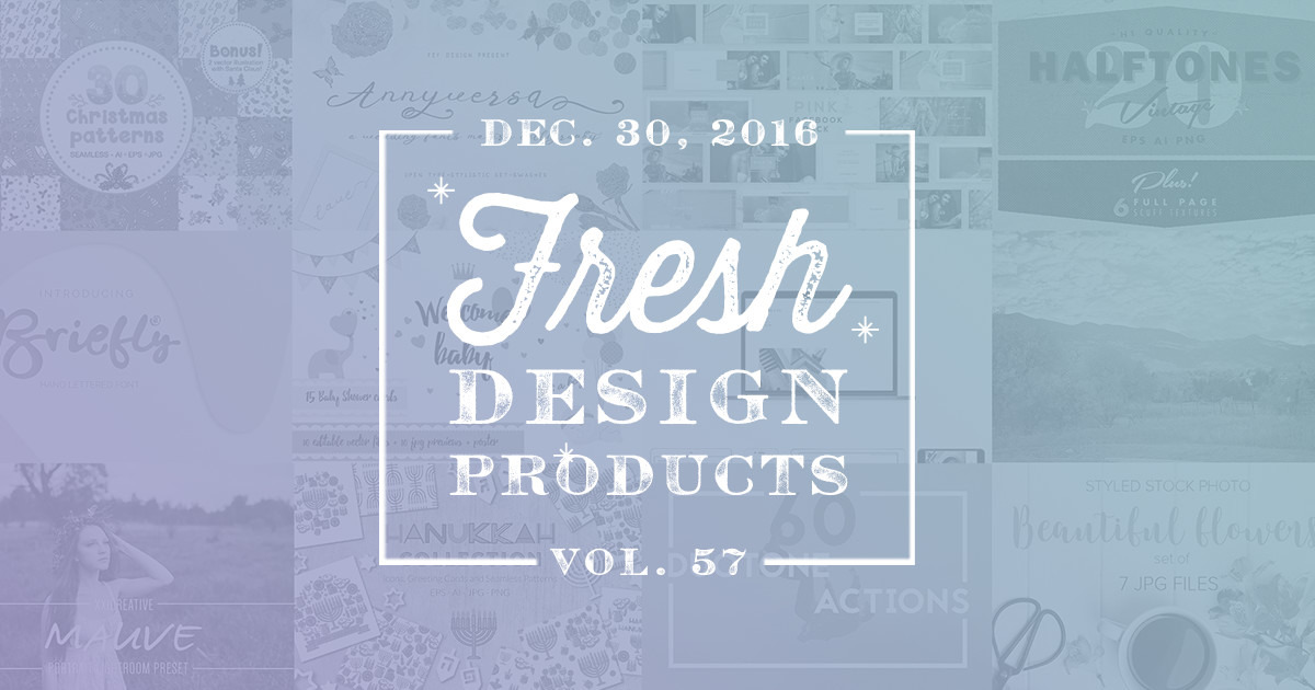 This Week's Fresh Design Products: Vol. 57 | Creative Market Blog