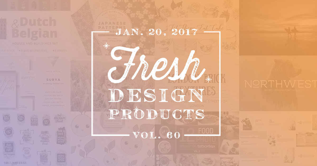 This Week's Fresh Design Products: Vol. 60 | Creative Market Blog