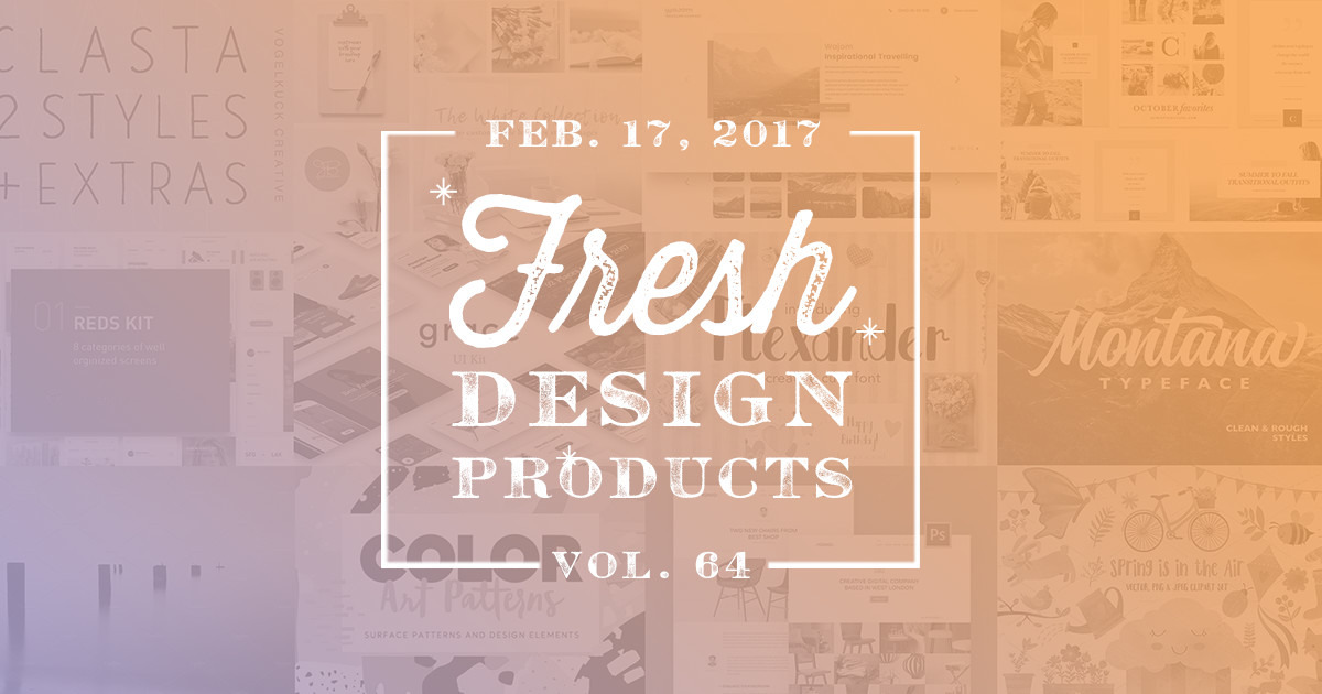 This Week's Fresh Design Products: Vol. 64 | Creative Market Blog