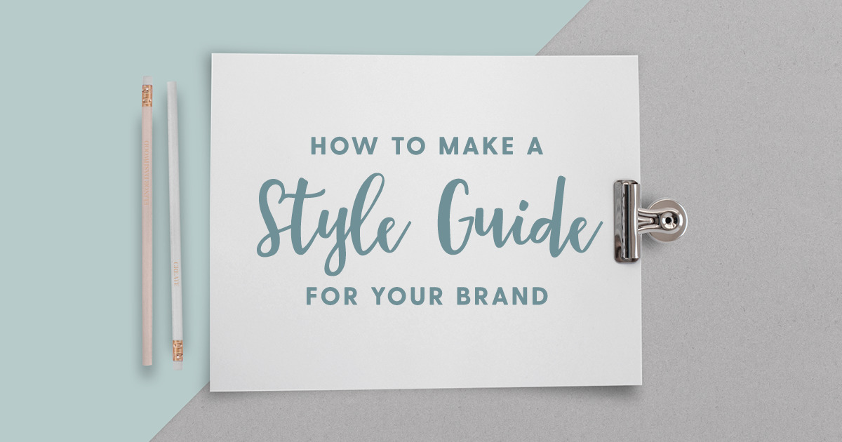 How to Design a Brand Style Guide - Creative Market Blog