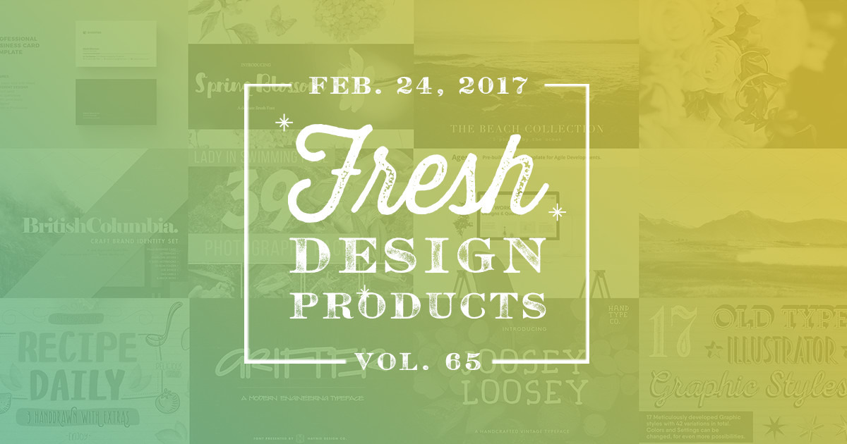 This Week's Fresh Design Products: Vol. 65 | Creative Market Blog