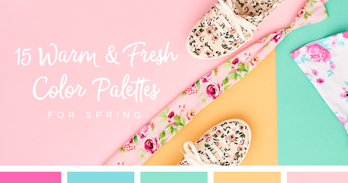 15 Fresh Color Palettes for Spring - Creative Market Blog
