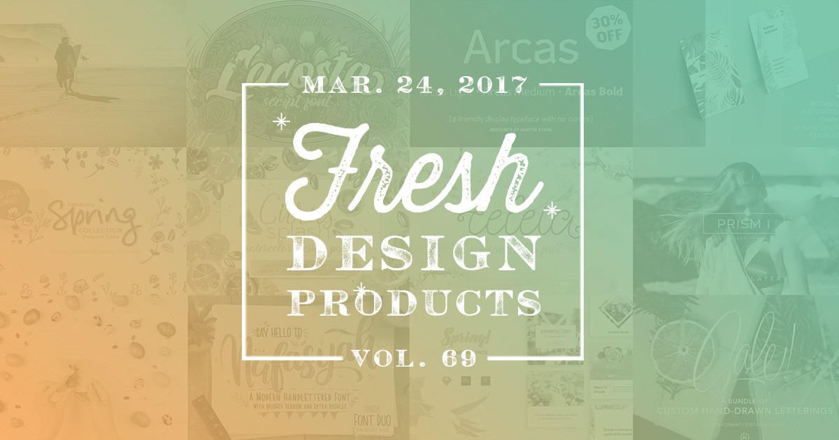 This Week's Fresh Design Products: Vol. 69 | Creative Market Blog