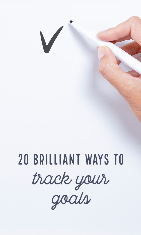 20 Brilliant Ways to Track Your Goals - Creative Market Blog
