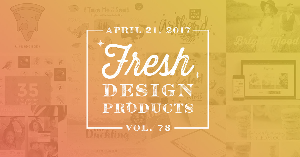 This Week's Fresh Design Products: Vol. 73 | Creative Market Blog