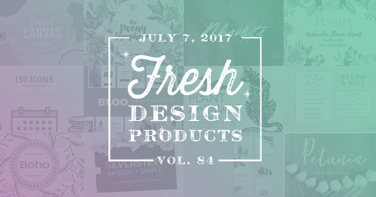 This Week's Fresh Design Products: Vol. 84 | Creative Market Blog