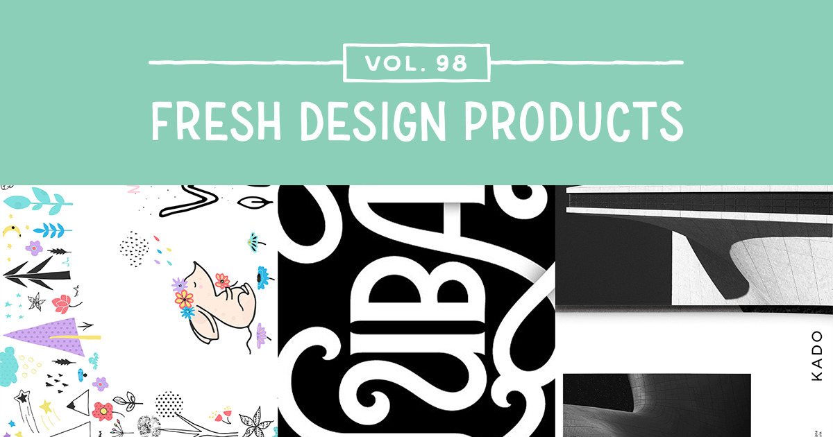 This Week's Fresh Design Products: Vol. 98 | Creative Market Blog