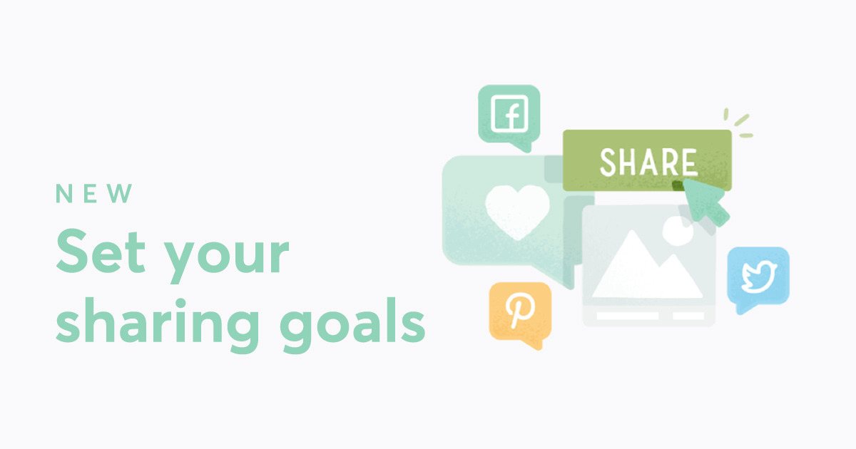 Just in: Set Sharing Goals for Your Creative Market Shop - Creative ...